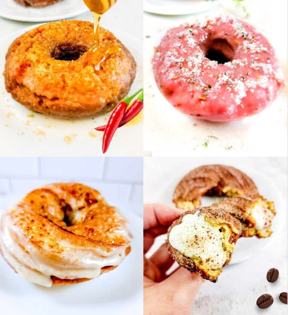 4-Pack Pre-Order | Rose Dough Donuts